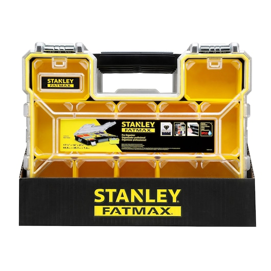 STANLEY® FATMAX® Professional Shallow Organizer with Metal Latches ...